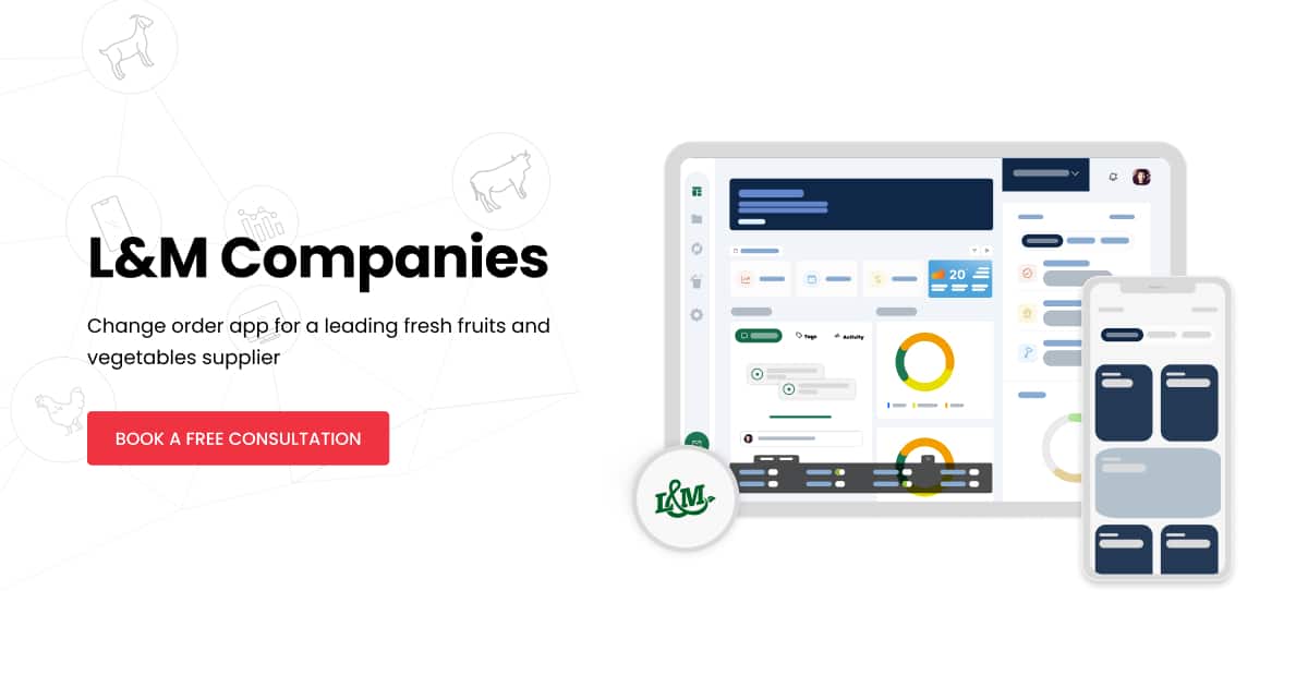L&M Companies Change Order App | Folio3 AgTech