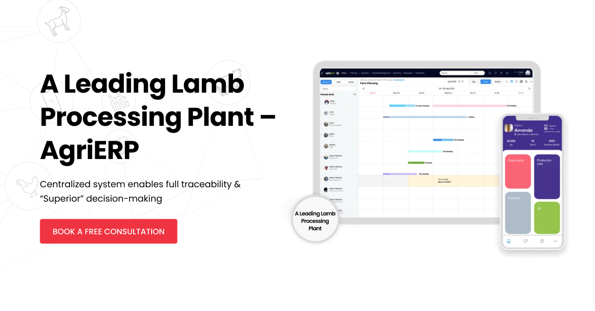 Folio3 AgTech Case Study | AgriERP for Largest Lamb Processor