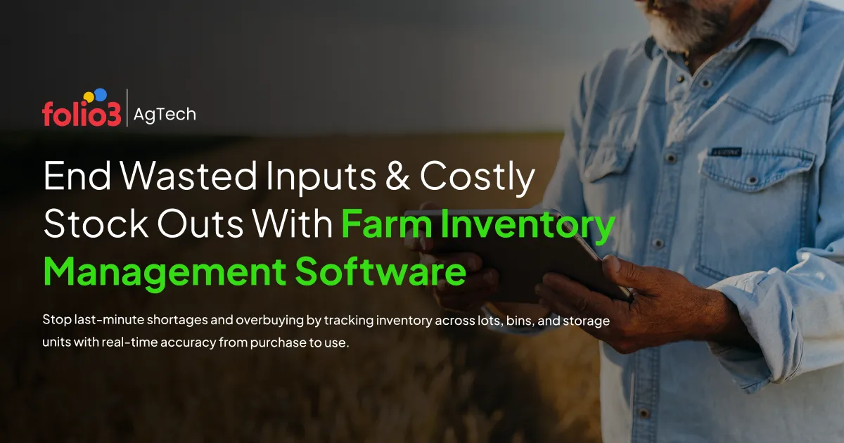 All-in-One Farm Inventory Management Software Solution