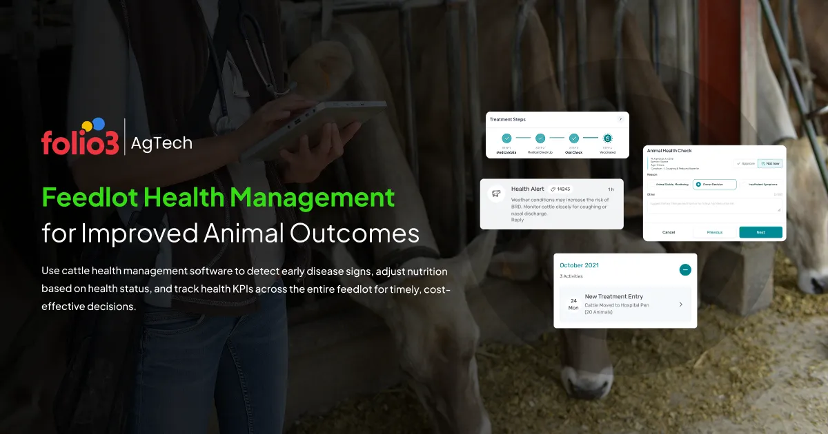 Feedlot Health Management Software for Cattle Operations