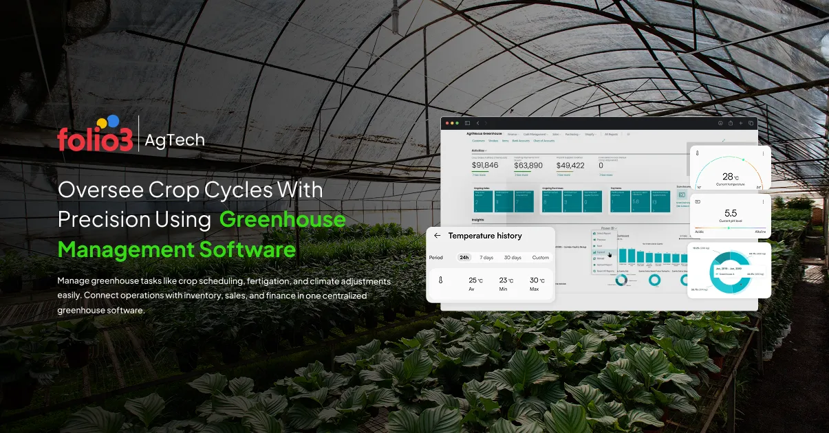 Smart Commercial Greenhouse Management ERP Software Solution