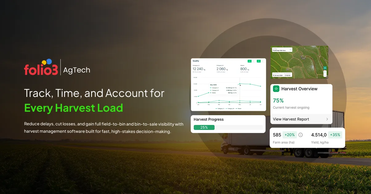 Track Every Crop Yeild with Harvest Management Software