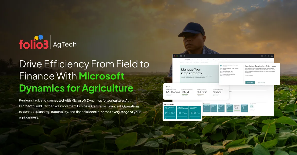 Grow Smarter with Microsoft Dynamics ERP for Agriculture