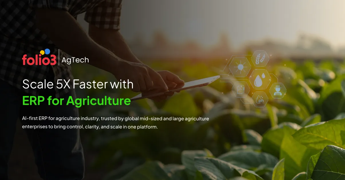 ERP Software for Agriculture Farm Management | Farm ERP